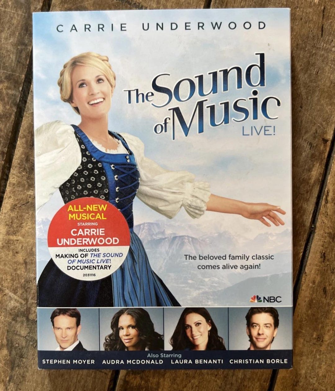 The Sound of Music NBC Live ( DVD Movie) Staring Carrie Underwood - New ...