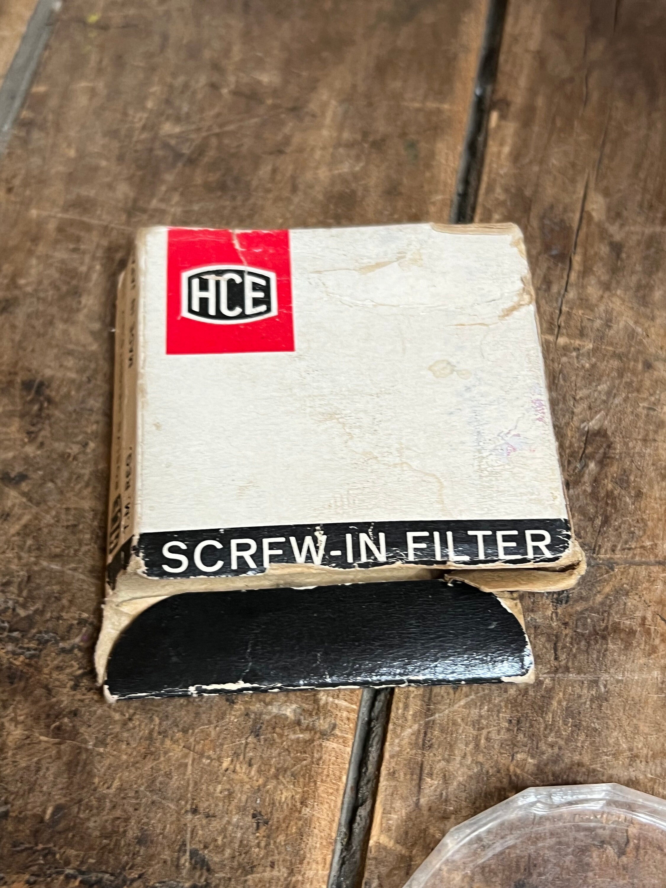 Vintage 1973 HCE Screw in Filter Tiffen Optical Co. 49mm Green 1 Lens ...