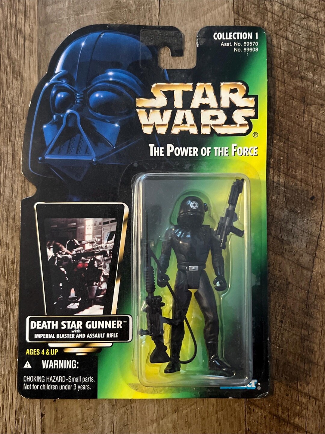 1996 Kenner Star Wars - Power of the Force - DEATH STAR GUNNER Action ...