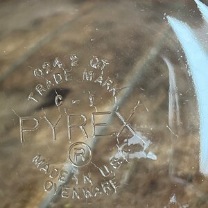 Vintage 1950s PYREX Mixing Bowl: Large Round Casserole, USA Made - Etsy