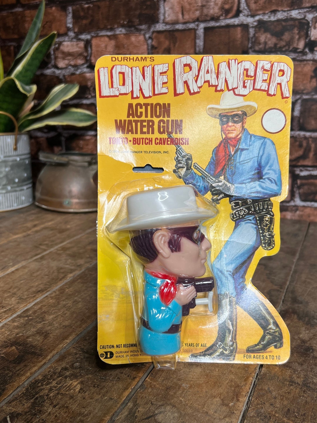 Vintage 1974 Lone Ranger Action Water Gun - Lone Ranger Television Inc ...