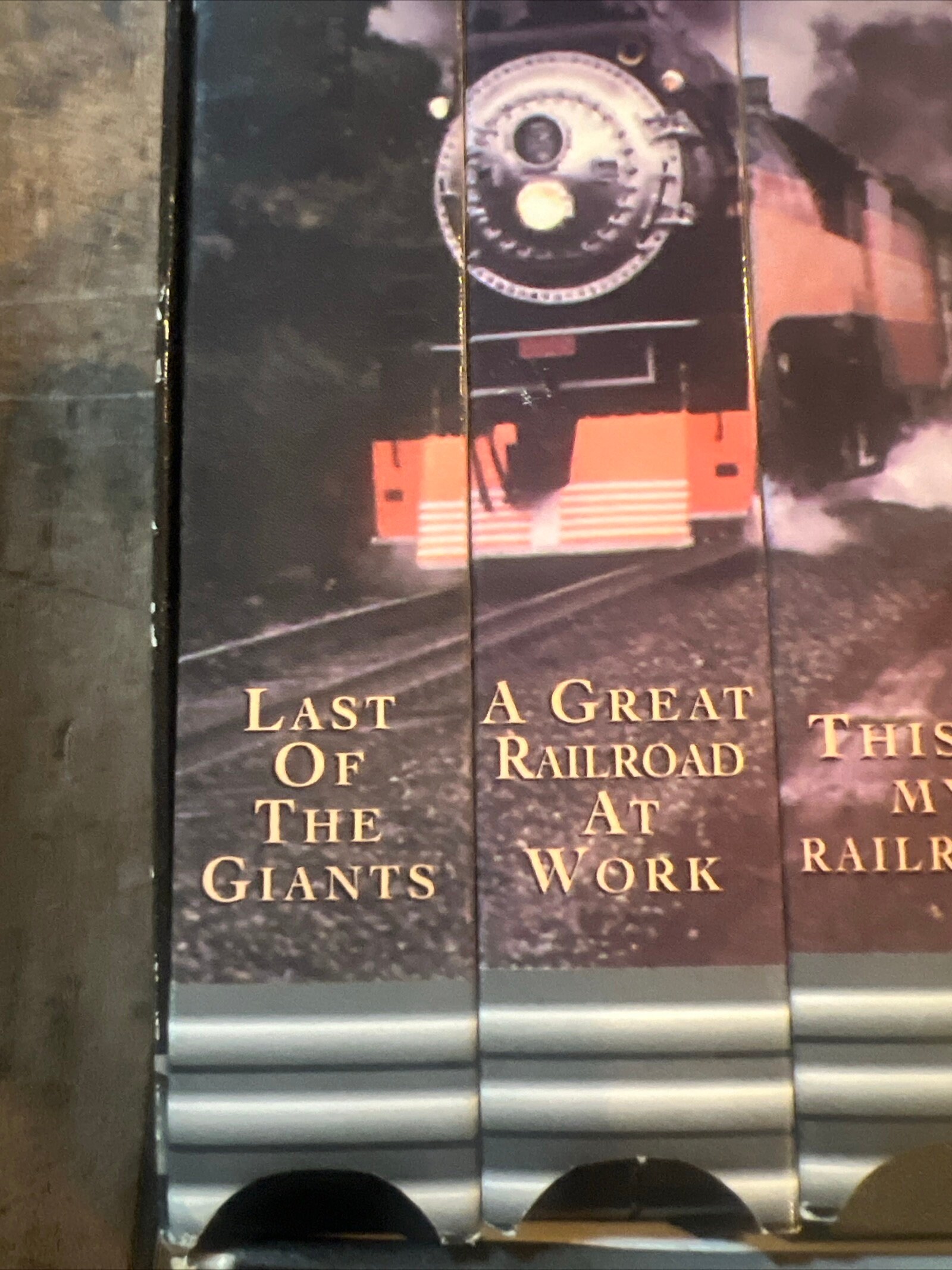 1995 America’s Railroad the Steam Train Legacy - Complete VHS Movie Box ...