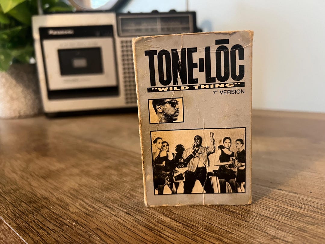 Vintage 1988 Ton-loc “ Wild Thing” Original Cassette Tape - Delicious ...