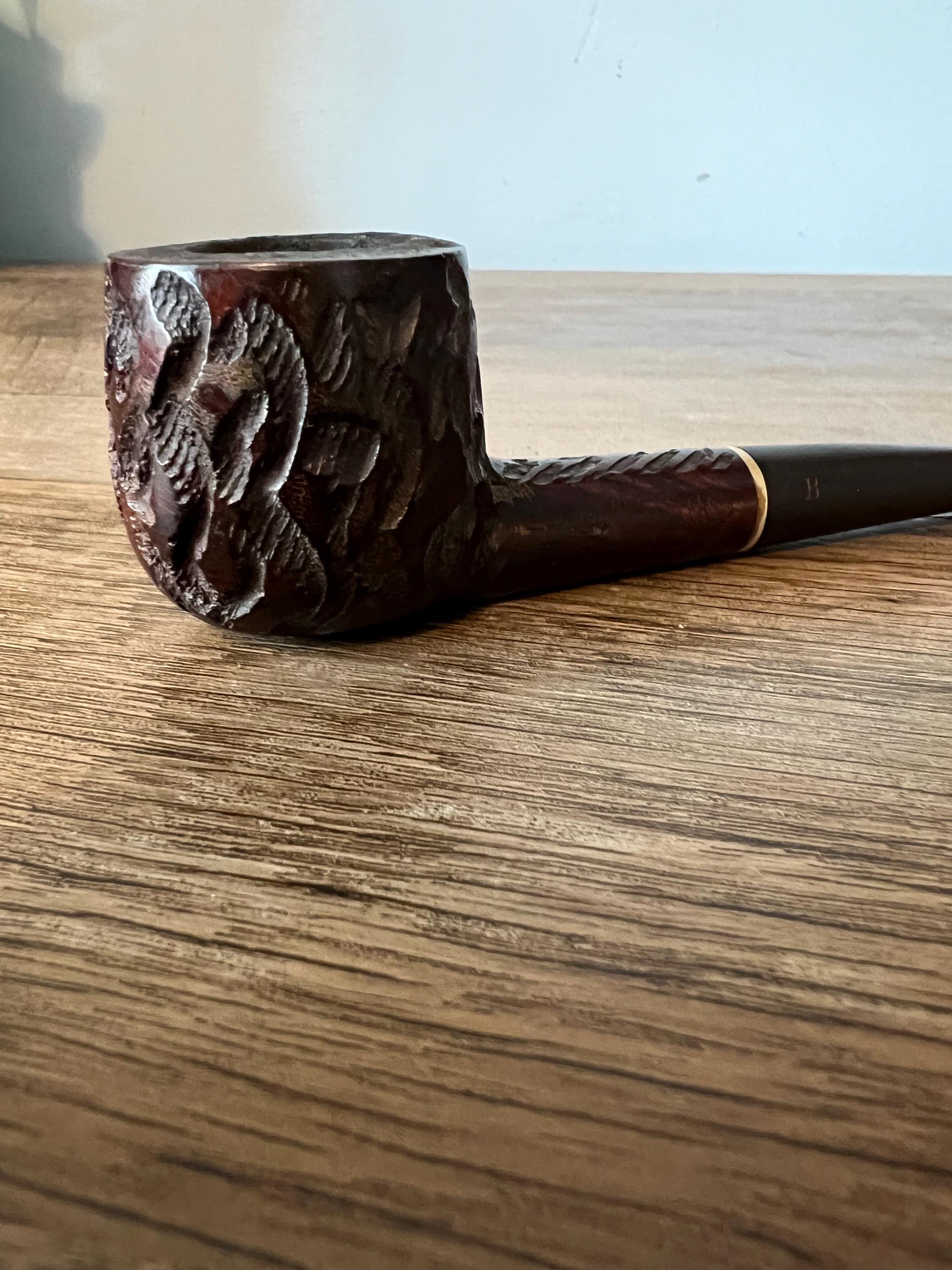 Vintage 1970s Smoke Master Briar Wood Pipe: Billiard Style - Etsy