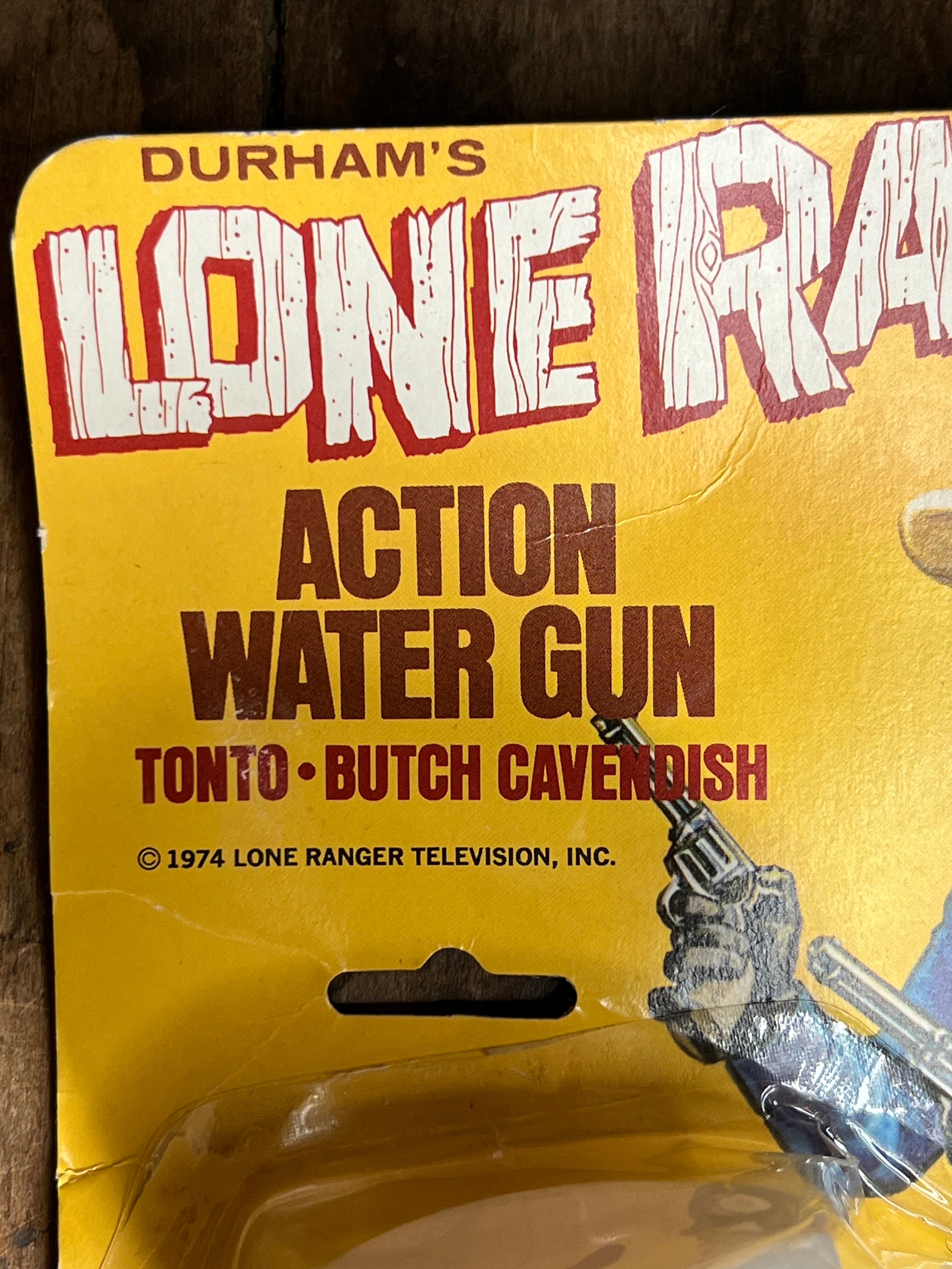 Vintage 1974 Lone Ranger Action Water Gun Lone Ranger Television Inc ...