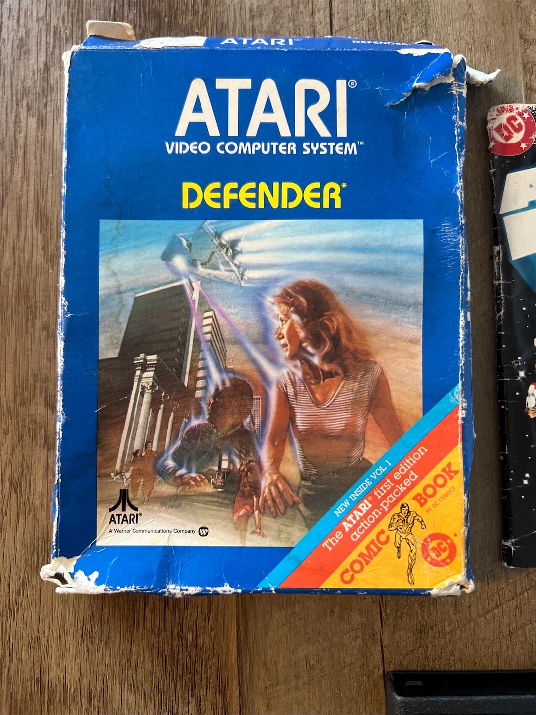 1982 Atari Defender Video Game: Original Box & Atari Force Comic #1 - Etsy