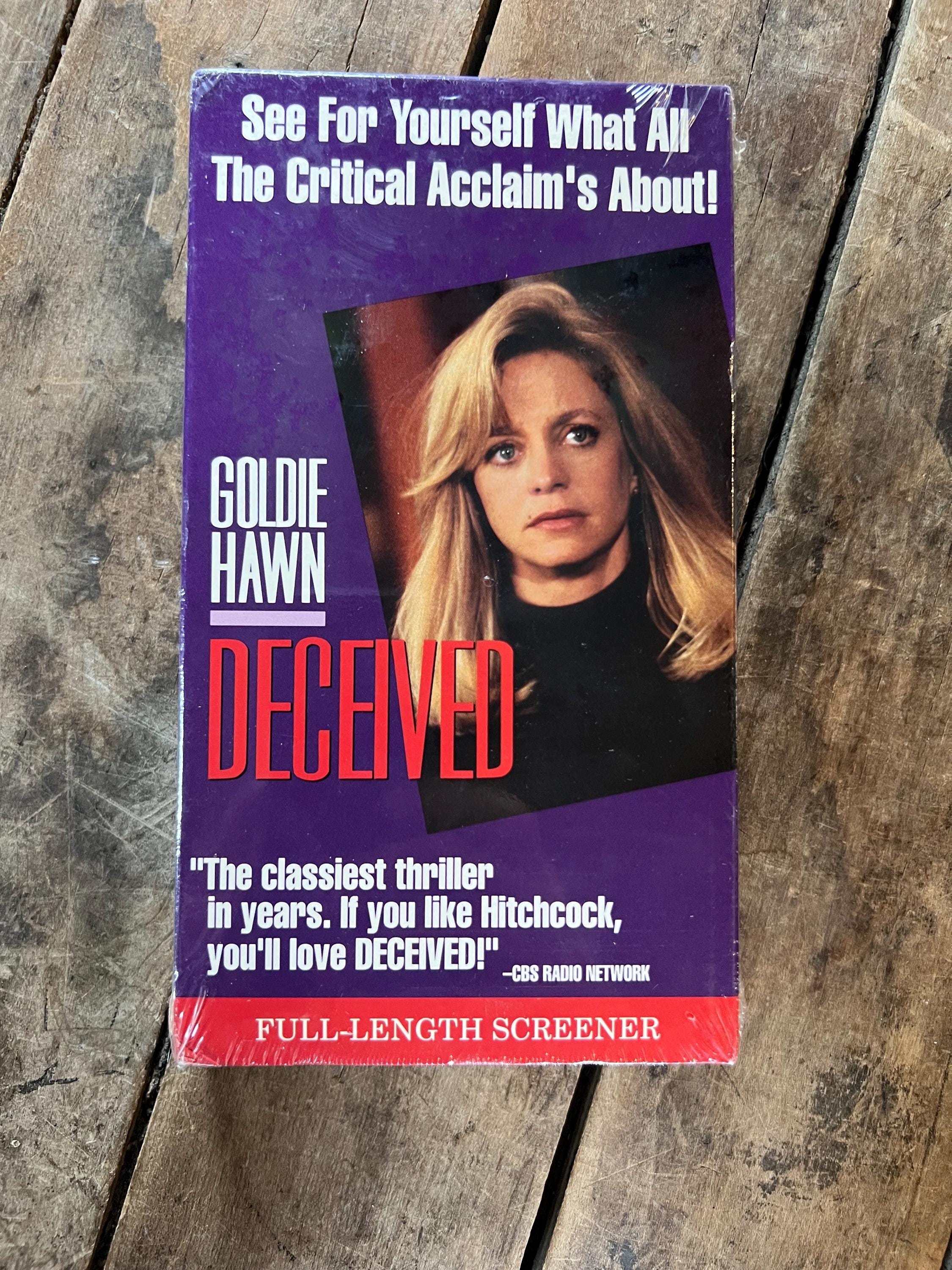 Deceived VHS Movie (1991) - Goldie Hawn & John Heard - Rare Sealed ...