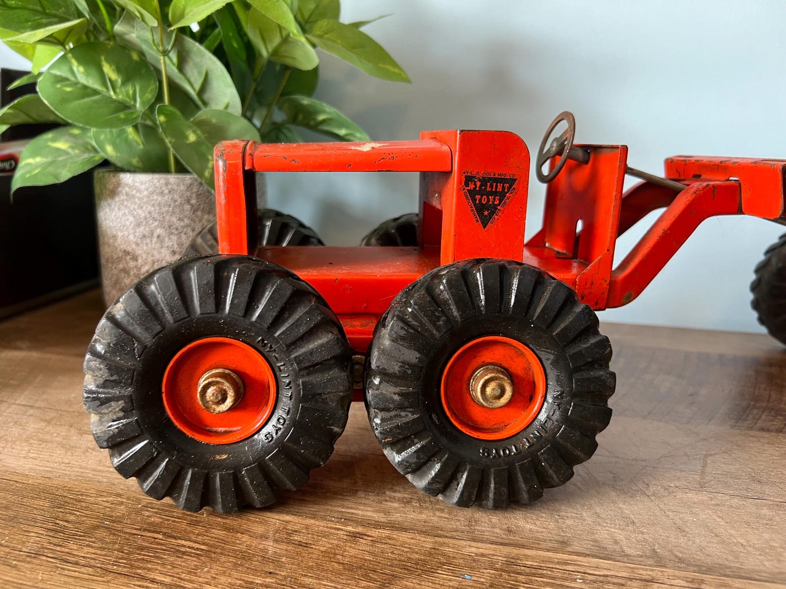 Vintage 1950s Nylint Road Grader Toy – Pressed Steel, Made in USA - Etsy