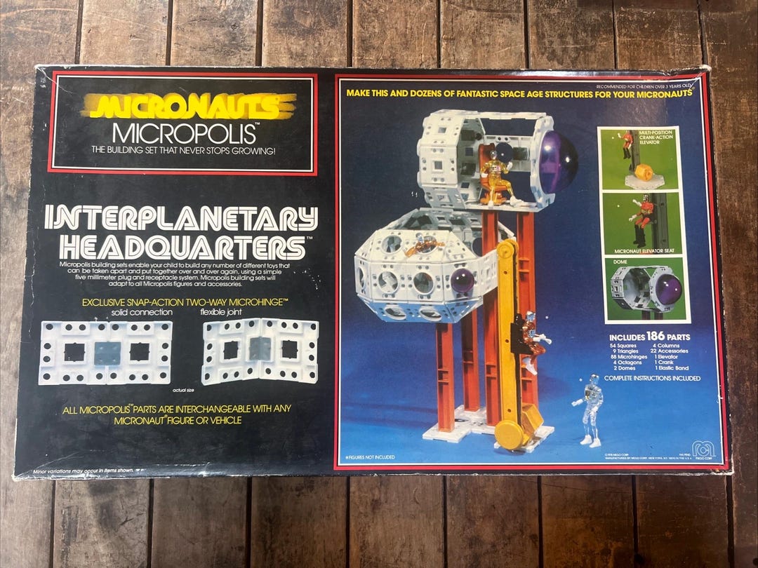 Vintage 1978 Mego - Micronauts MICROPOLIS Interplanetary Headquarters ...