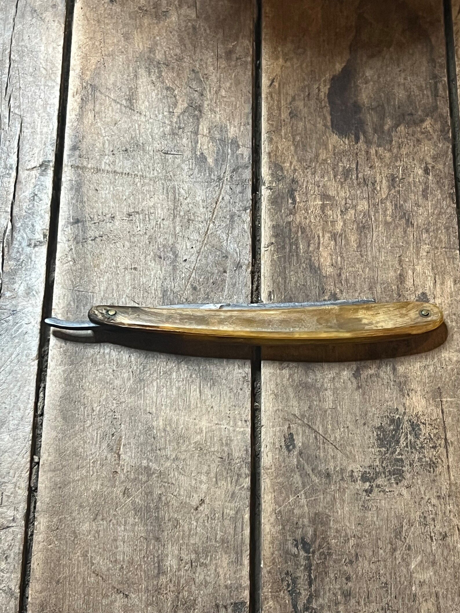 Antique 1800s the Old English Razor Made by the Manhattan Cutlery ...