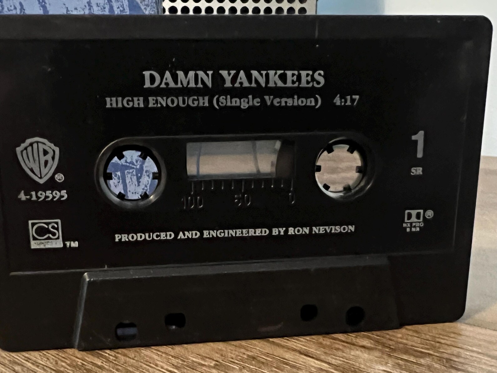 Vintage 1990 Damn Yankees "high Enough" Cassette Tape - Etsy