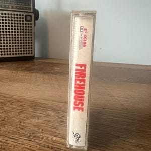 Vintage 1990 FIREHOUSE Original Cassette Tape - CBS Records - Retro ...