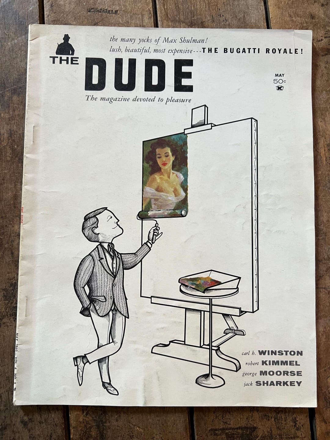 Vintage the DUDE Magazine May 1960 Issue : Rare Men's Collectible - Etsy