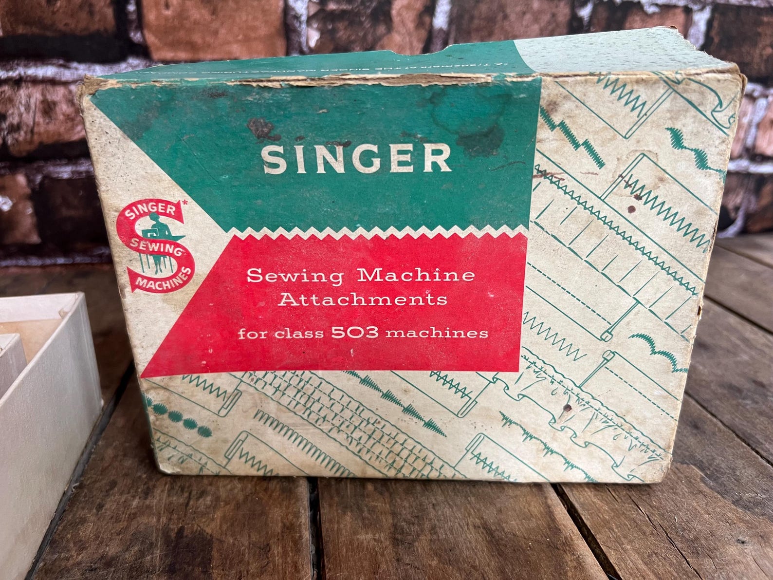 Vintage 1960s Singer Sewing Machine Attachments: Simanco 161745 ...
