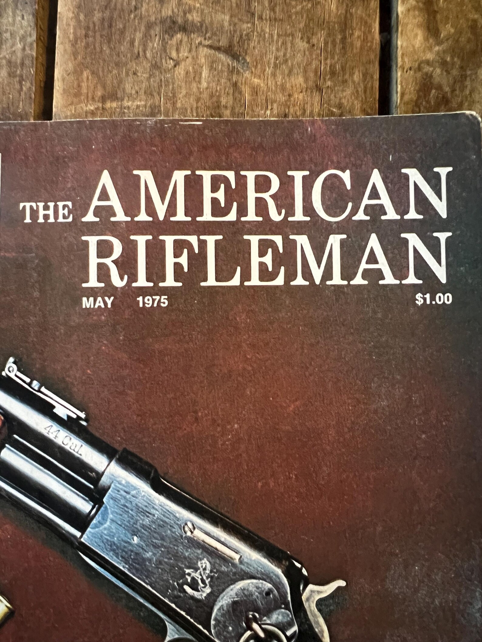Vintage 1975 American Rifleman Magazine - May Edition- Retro ...