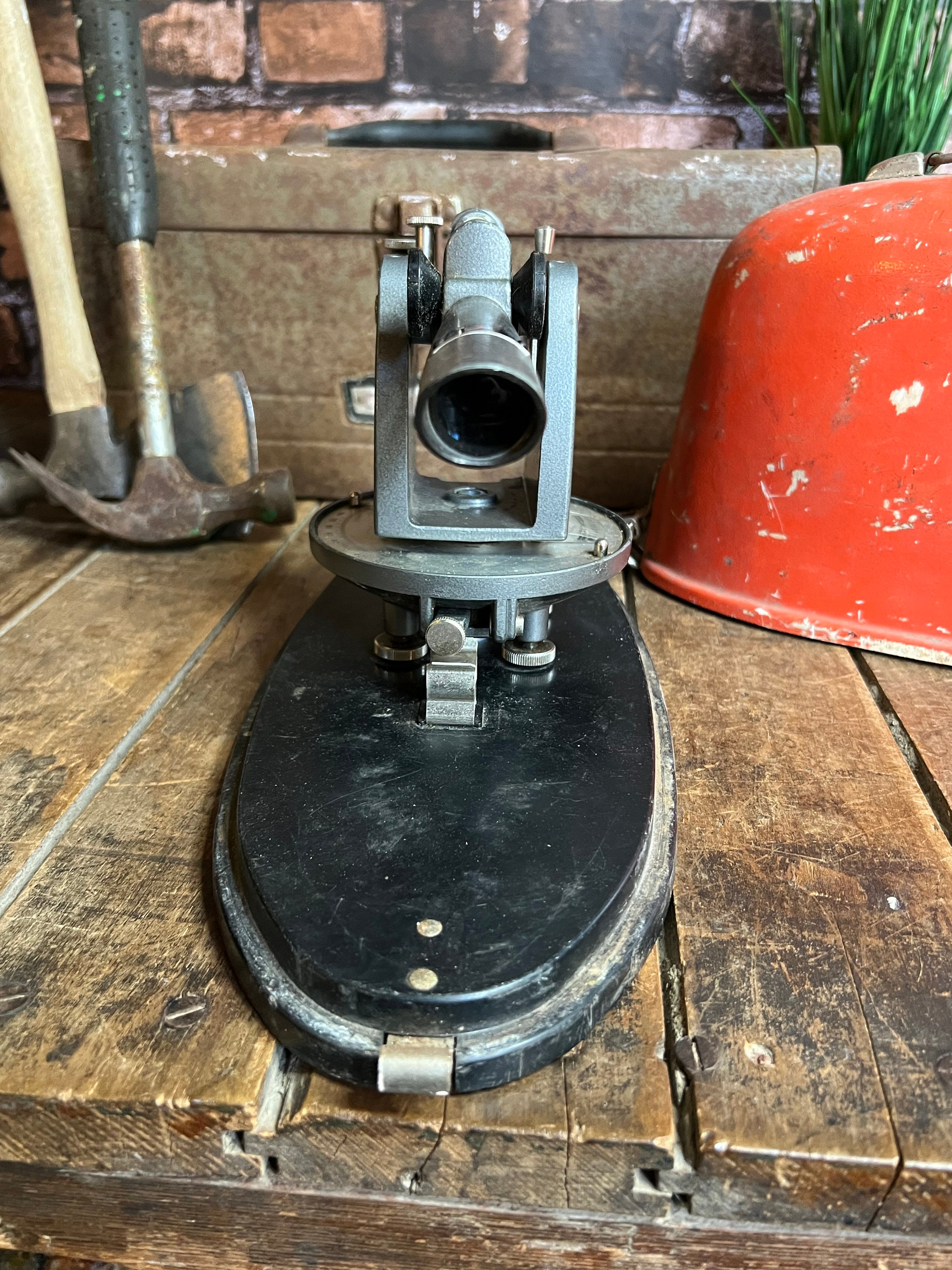 Vintage 1960s David White Meridian Transit Level in Original Case ...