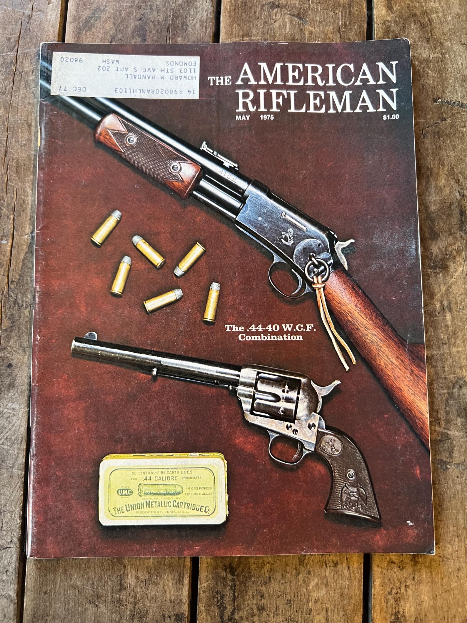 Vintage 1975 American Rifleman Magazine - May Edition- Retro ...