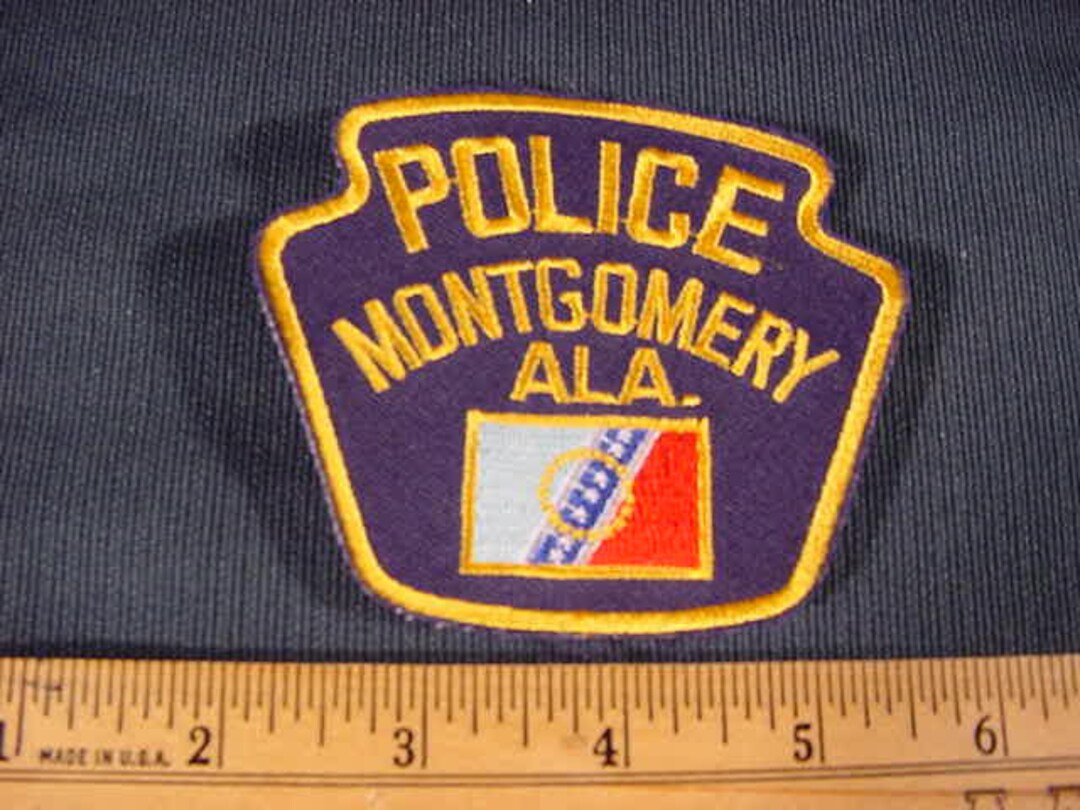 Montgomery Alabama Police Vintage Old Collectible Cloth - Etsy