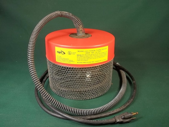 Stock Tank Heater Deicer API Model 621 100W 120V Used - Etsy