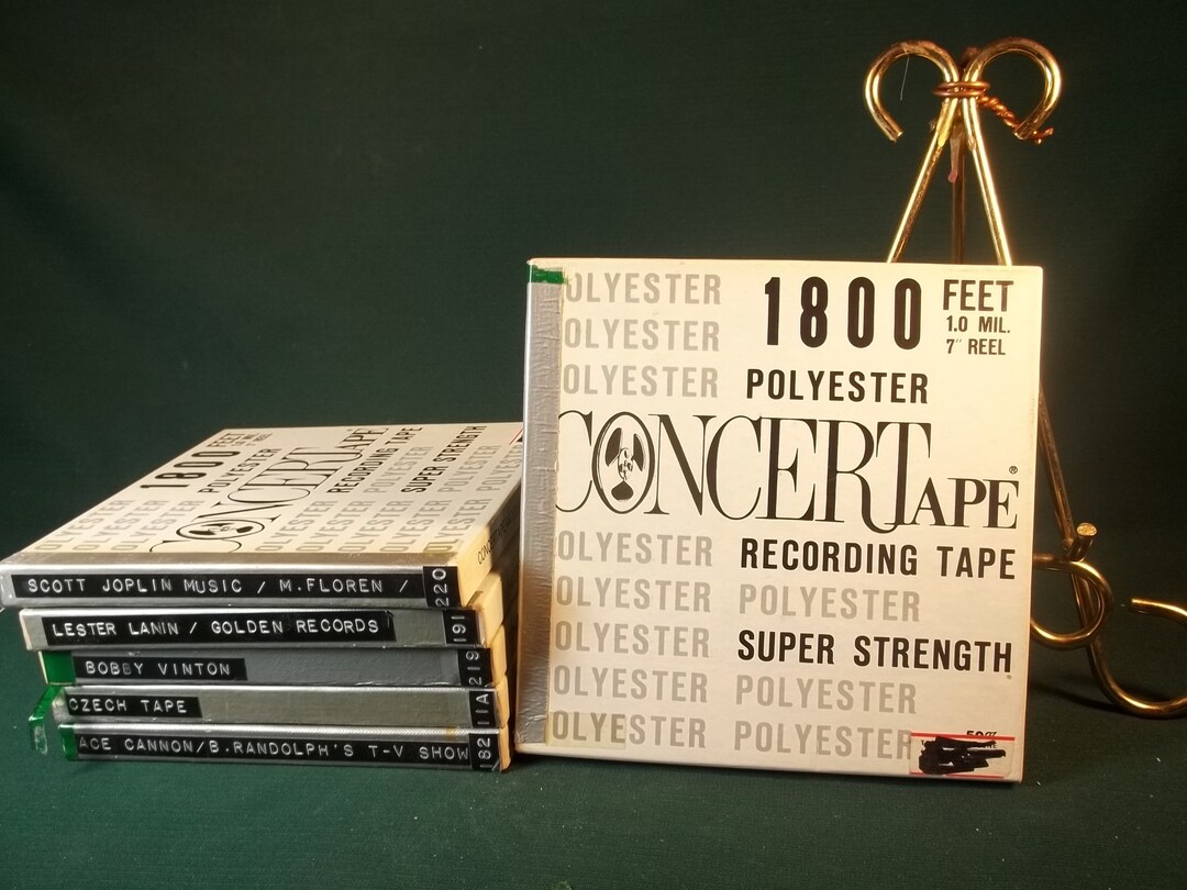Concert Magnetic Recording Tape Reel to Reel Lot of 6 - Etsy
