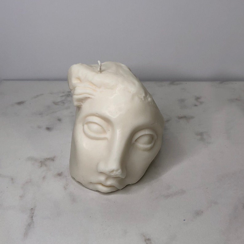 Androgyny Sculpture Decorative Candle Greek God Godess Sculpture ...