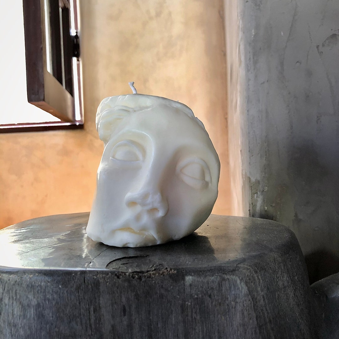 Androgyny Sculpture Decorative Candle Greek God Godess Sculpture ...