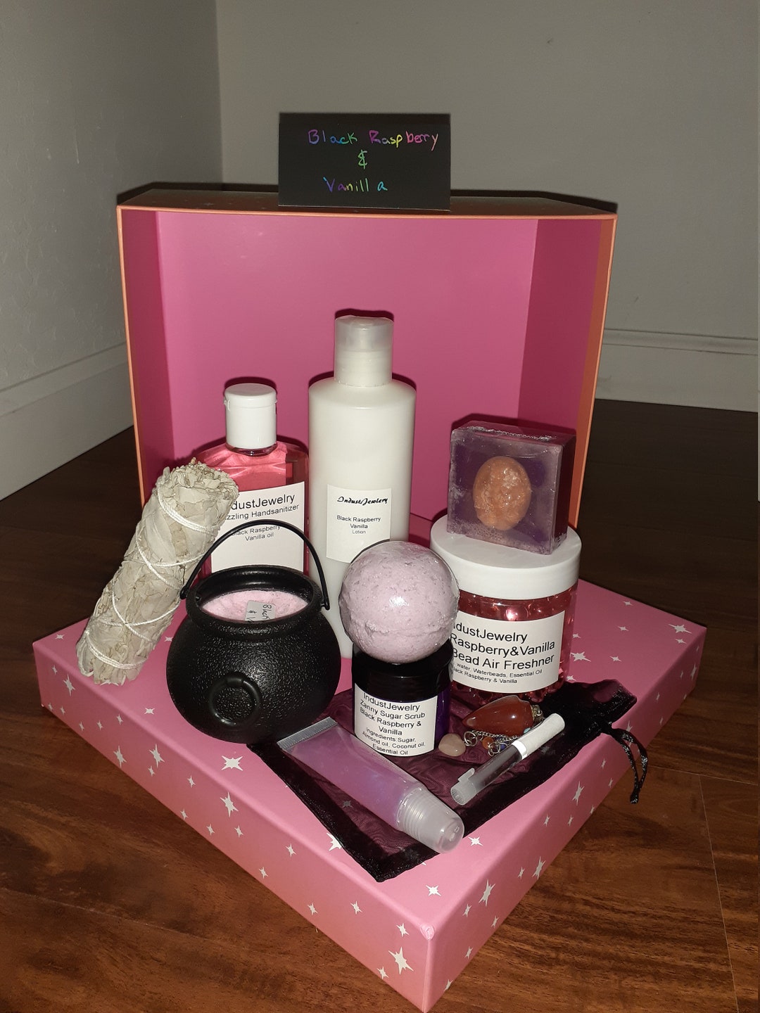 Black Raspberry and Vanilla Gift Box - Etsy