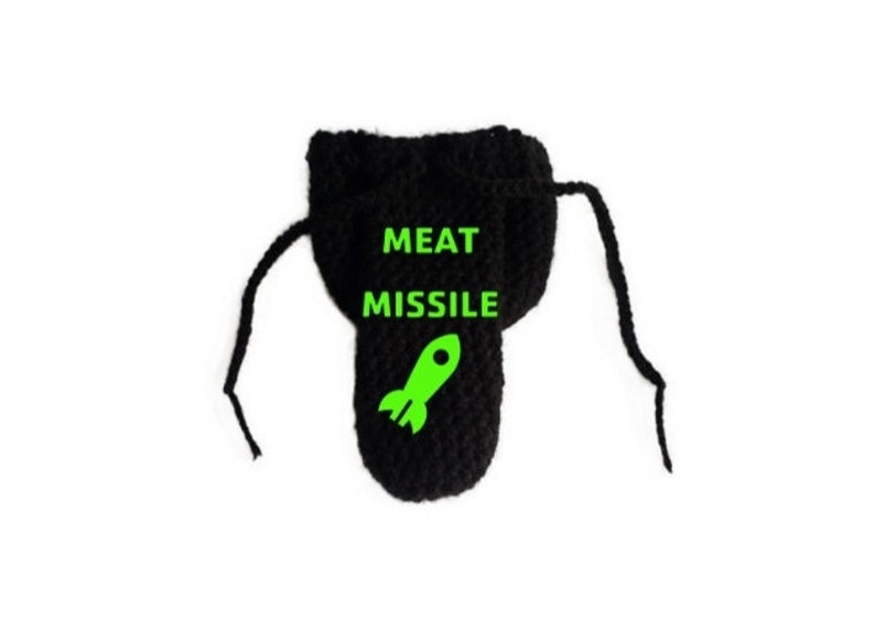 Meat Missile Willy Warmer, Meat Missile Cock Sock, Willy Warmer, Cock ...