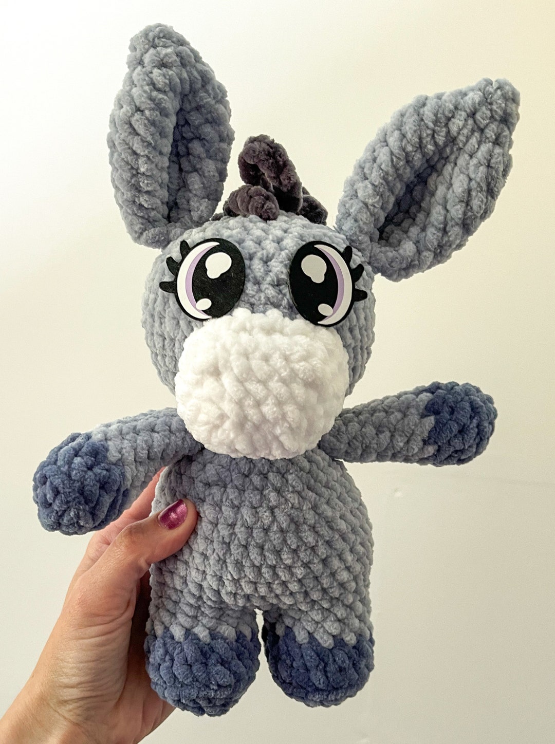 Donkey Plushie - Etsy