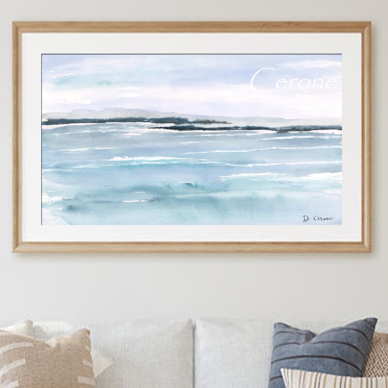 Large Ocean Print - Etsy