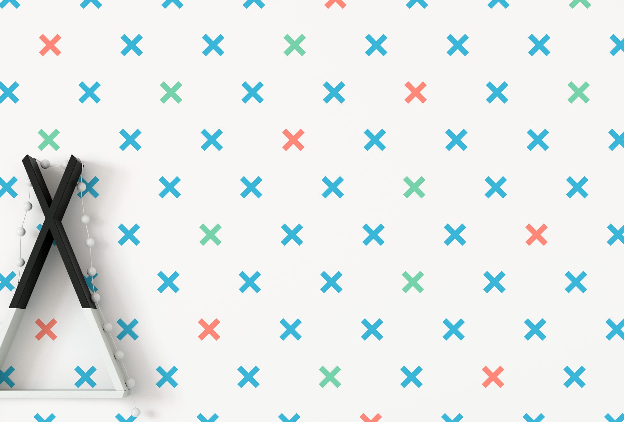 Swiss Cross thin / Plus Sign Vinyl Wall Decals Scandinavian | Etsy