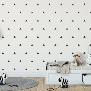 Triangle (equilateral) Vinyl Wall Decals, Great for Contemporary or ...