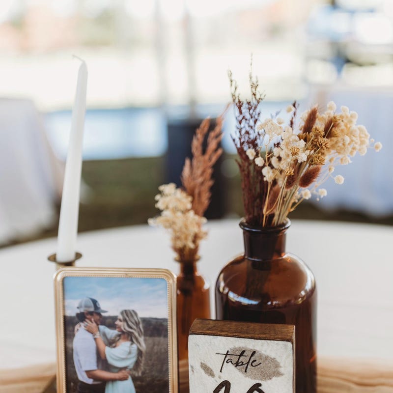 Rustic Table Numbers - Etsy