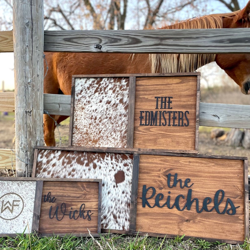 Western Wall Decor' - Etsy