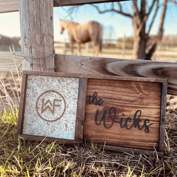 Wood Western Name Frame - Etsy