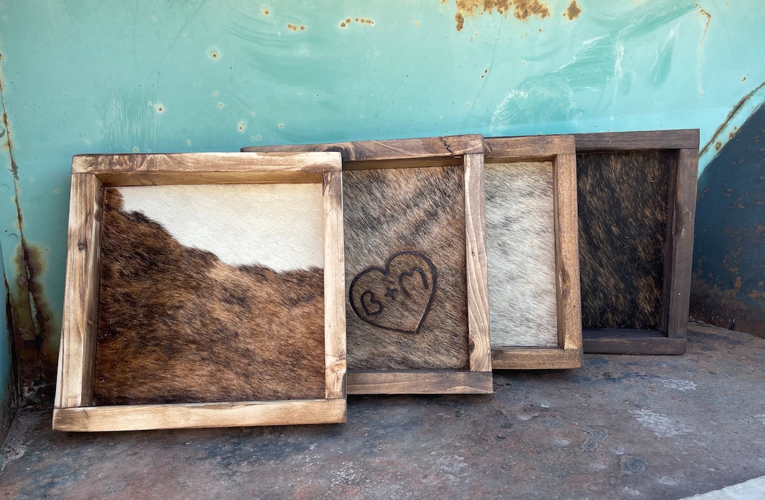 Branding Frame Cowhide Brand Plaque, Wedding Ceremony, Branding ...