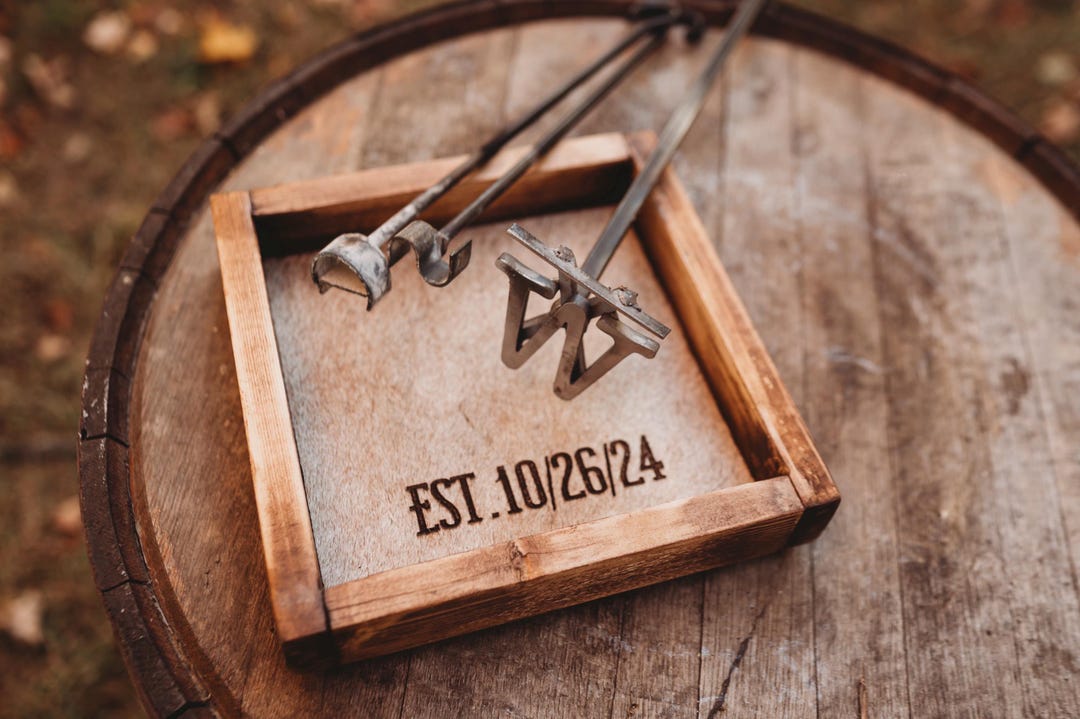 Branding Frame Cowhide Brand Plaque, Wedding Ceremony, Branding ...