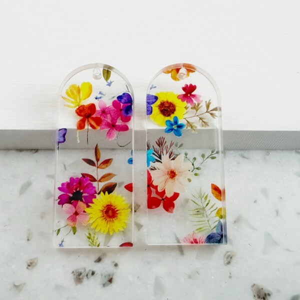 Pressed Flower Jewelry - Etsy