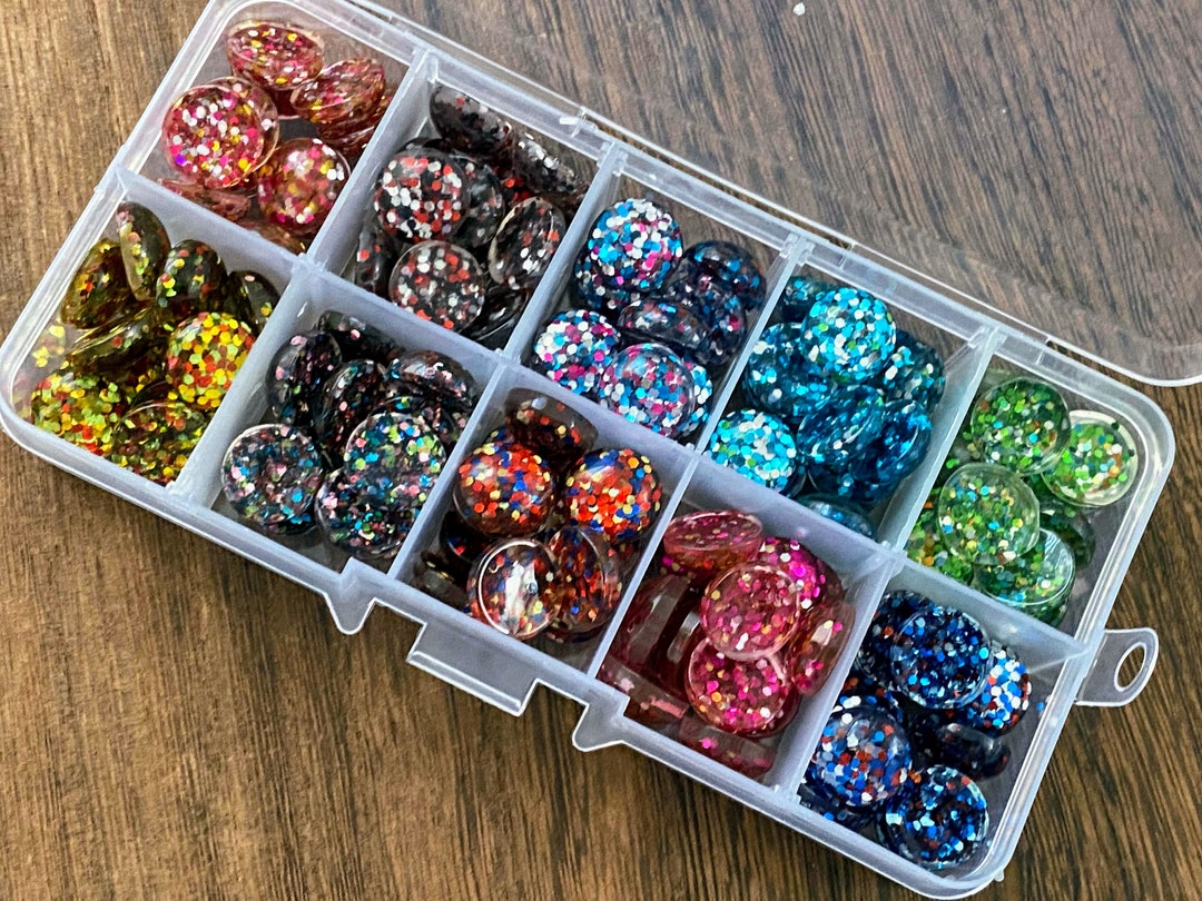 Multicolor Glitter Holographic Kit 12mm100pcs - Etsy