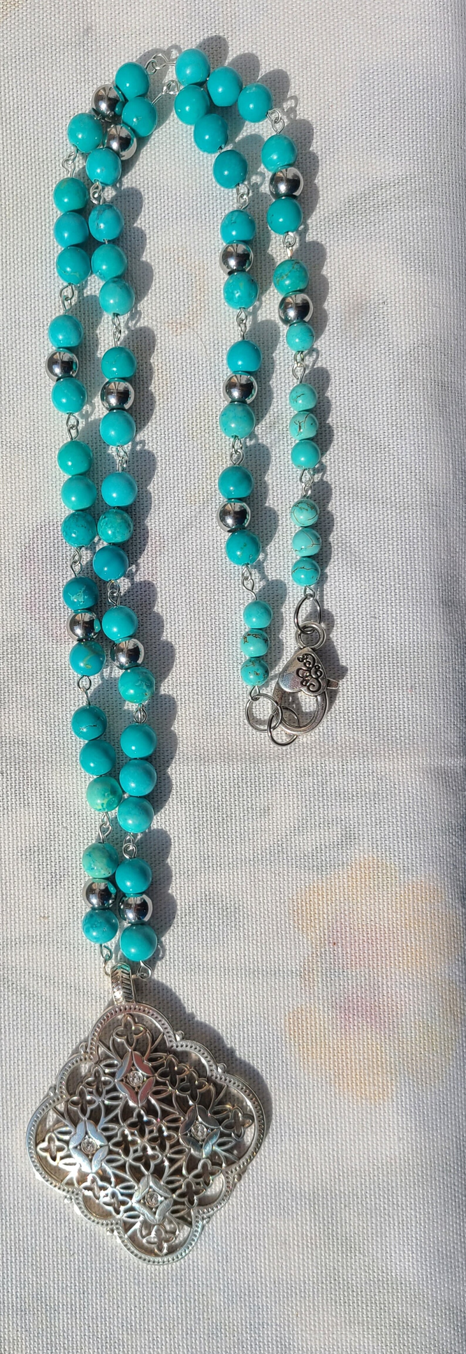 Large Brighton Pendant Necklace. - Etsy