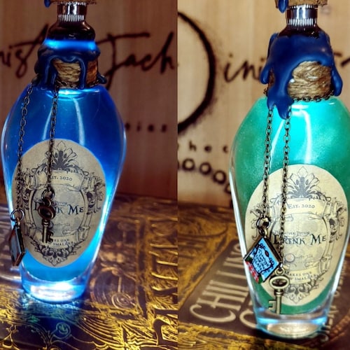 Alice in Wonderland Drink Me Potion Bottle - Etsy