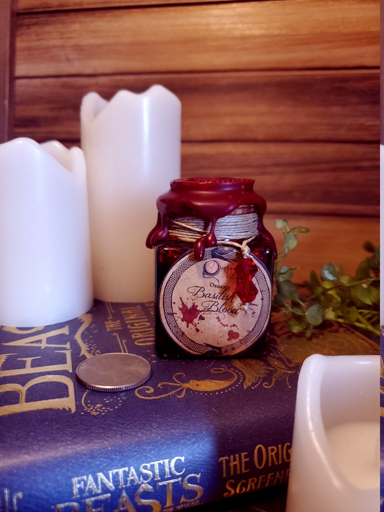 Basilisk Blood A Magical Apothecary Jar Potion Bottle - Etsy
