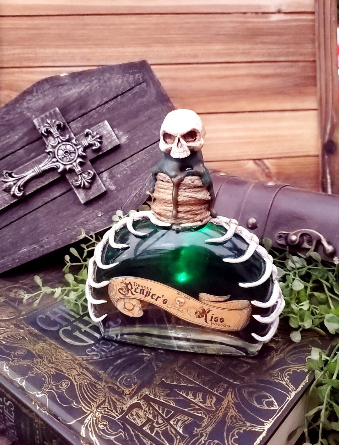 Reaper's Kiss, Deadly Poison, Halloween Potion - Etsy