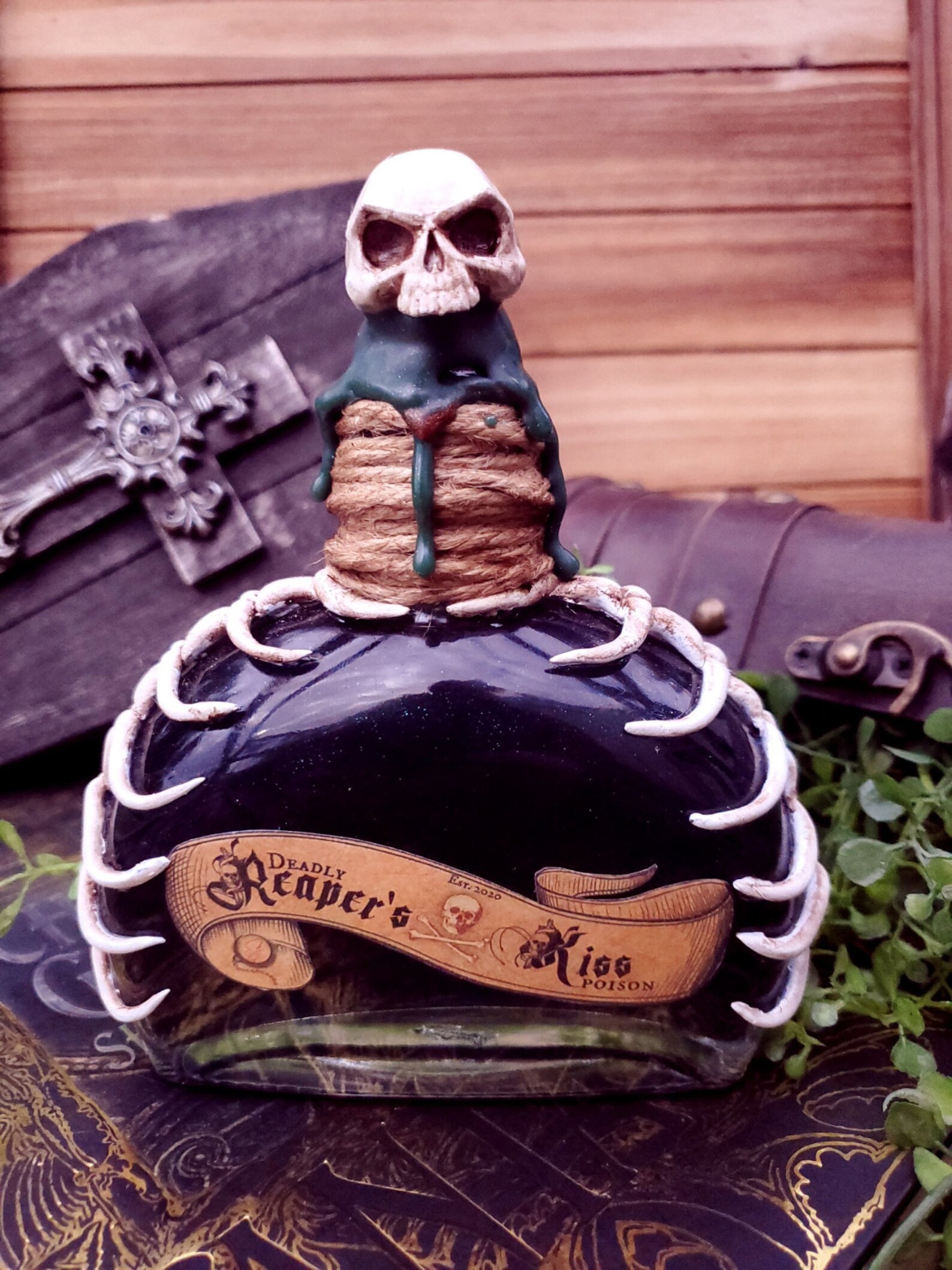 Reaper's Kiss Deadly Poison Halloween Potion - Etsy