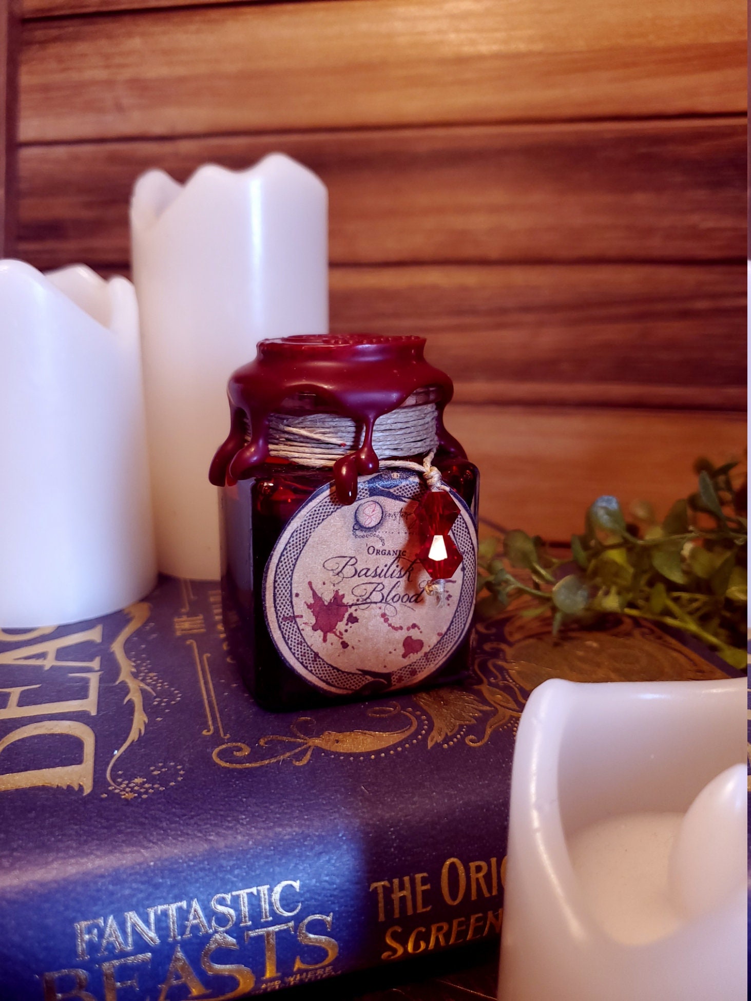 Basilisk Blood A Magical Apothecary Jar Potion Bottle | Etsy