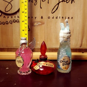 The Hylian Collection, Fairy Tonic, Chilly Elixir, & Spicy Elixir ...