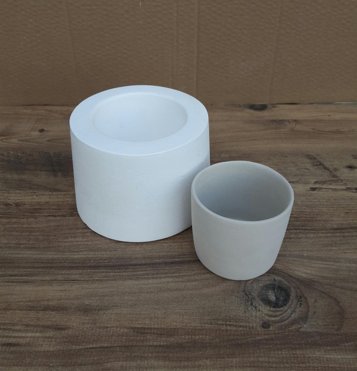 2 Plaster Molds for Ceramic-porcelain Cups Slip Casting Molds - Etsy
