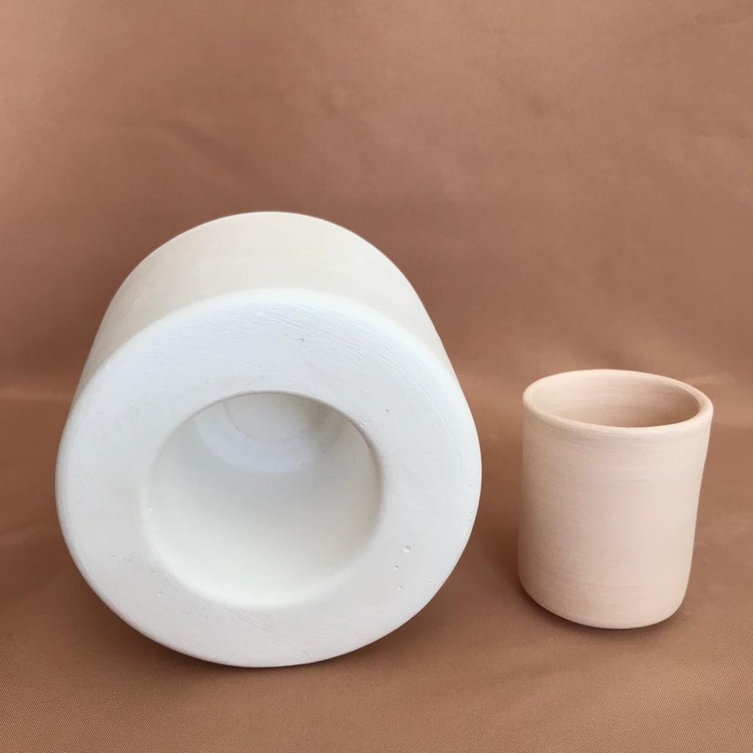 Plaster Cup Mold for Slip Casting Plaster Ceramic Molds - Etsy