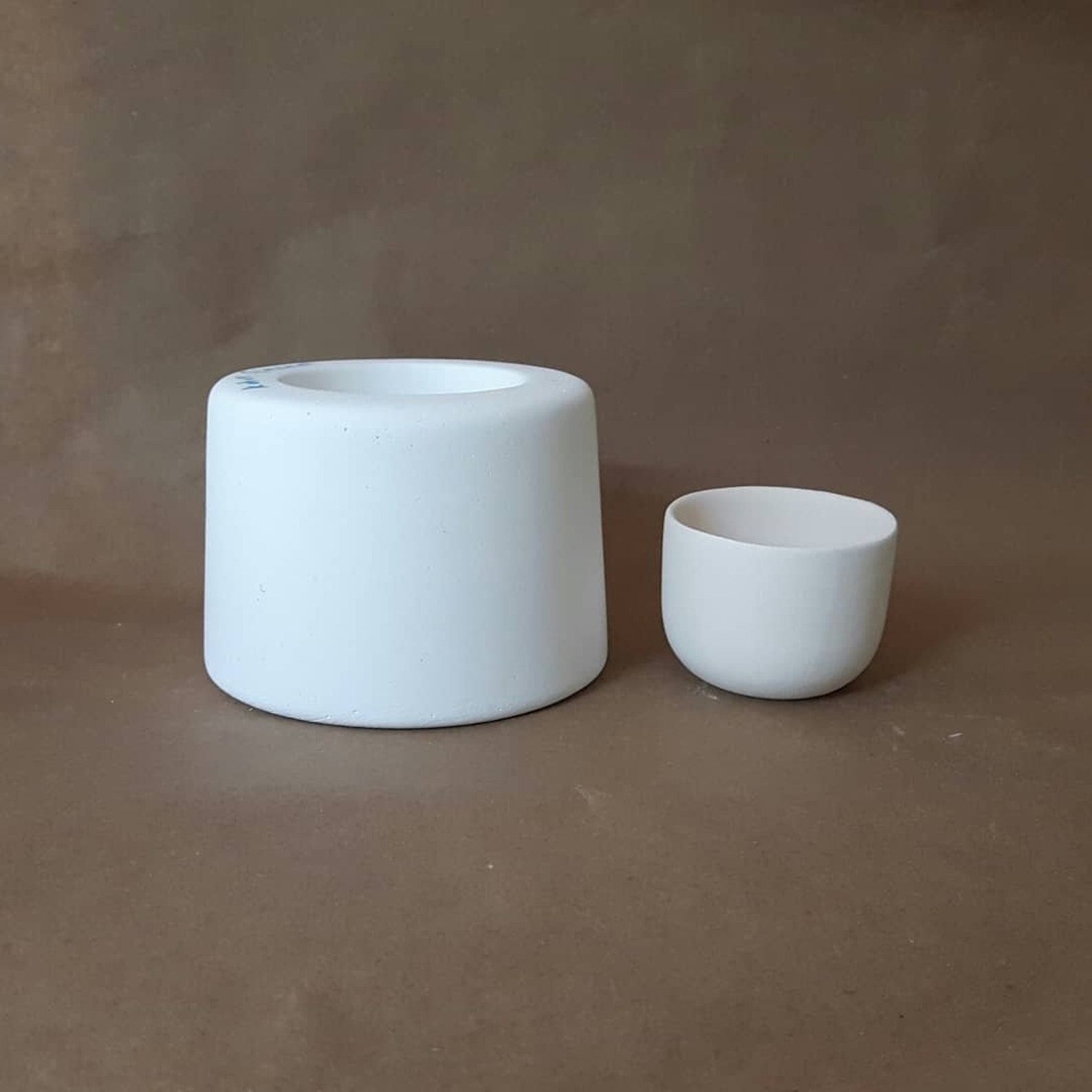 Plaster Cup Mold for Slip Casting: Ceramic Pottery Making (EK026) - Etsy