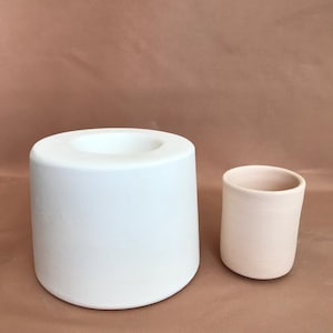 Plaster Cup Mold for Slip Casting Plaster Ceramic Molds - Etsy